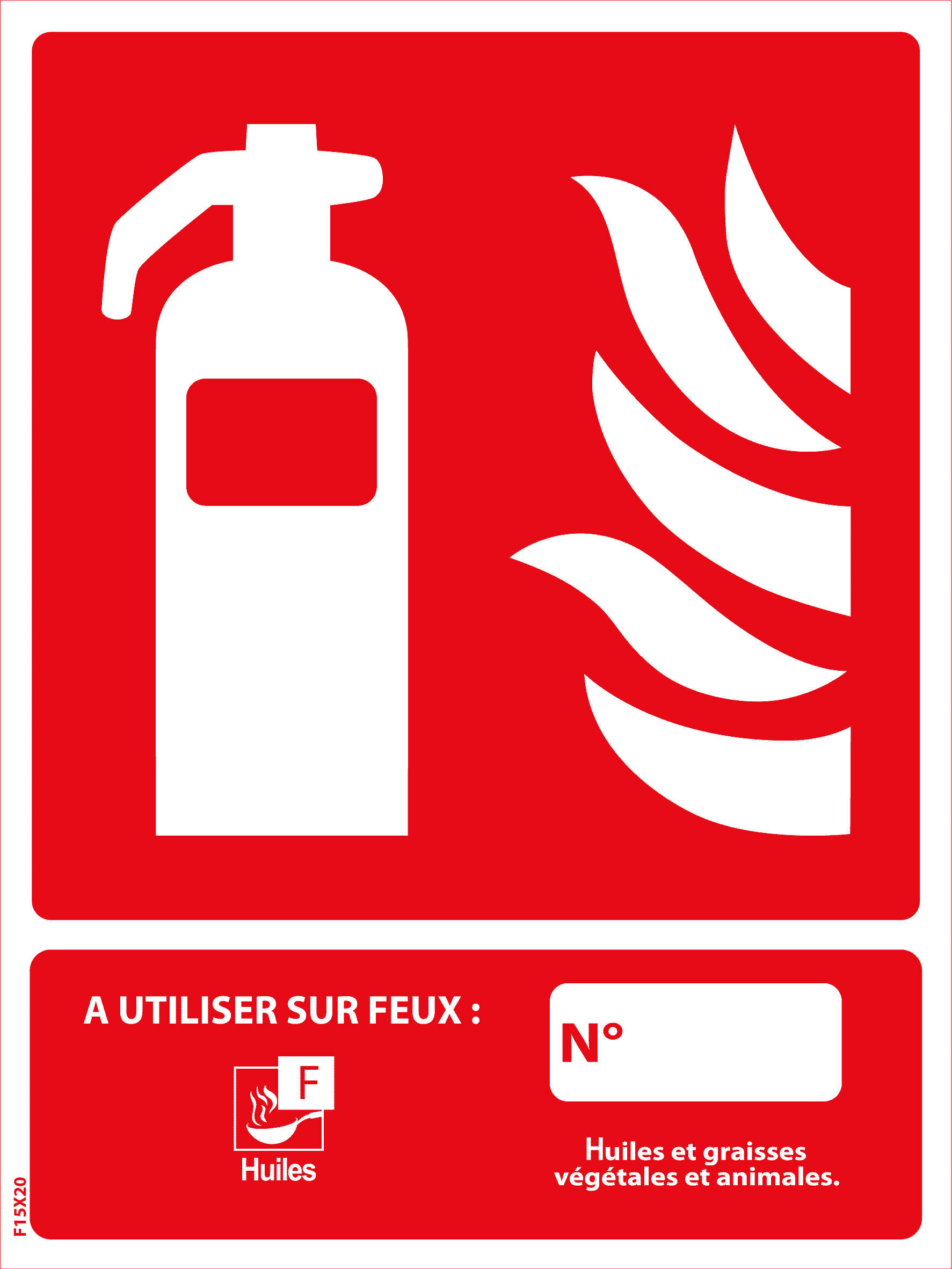 Panneaux Classe De Feux F 150 X 200 Mm Securplan